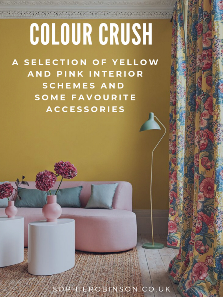 Colour crush: How to decorate with yellow and pink – Sophie Robinson
