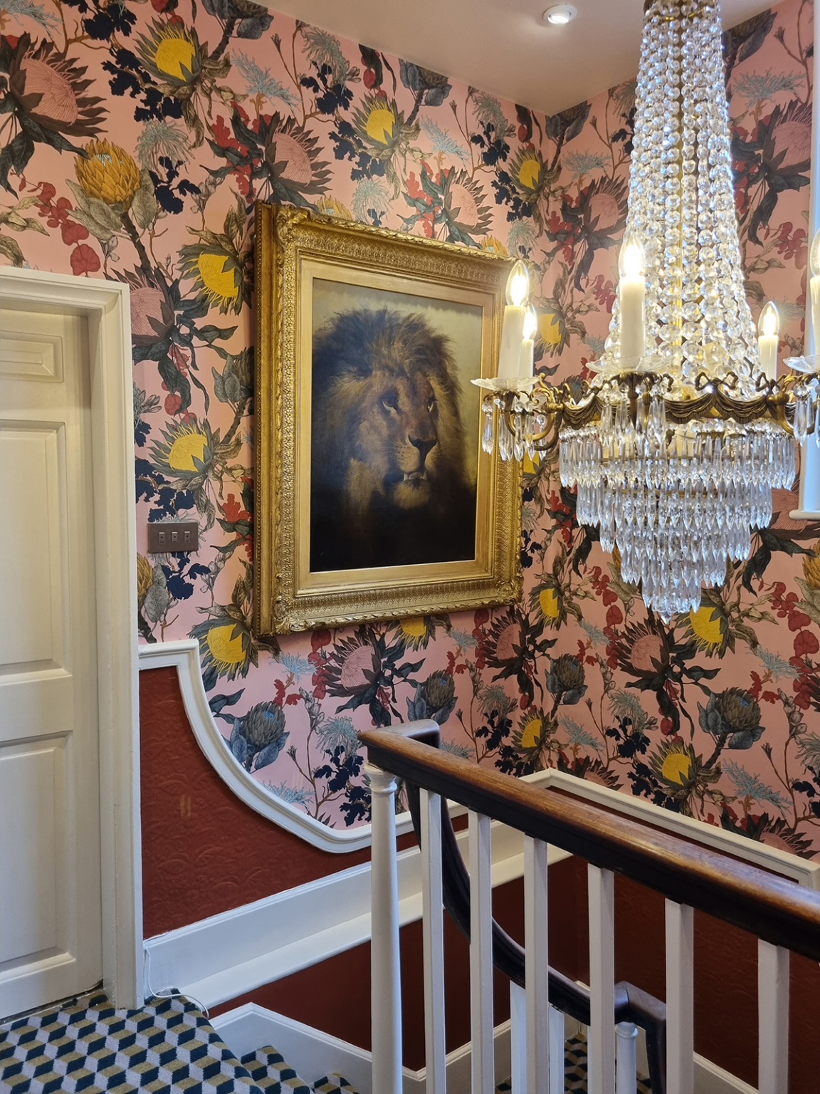 Arabella and Mark's hallway and living room- Dream home makeovers ...