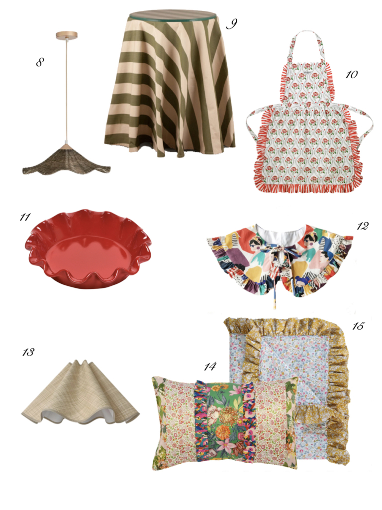 Get the look: How to add some ruffles to your interior – Sophie Robinson